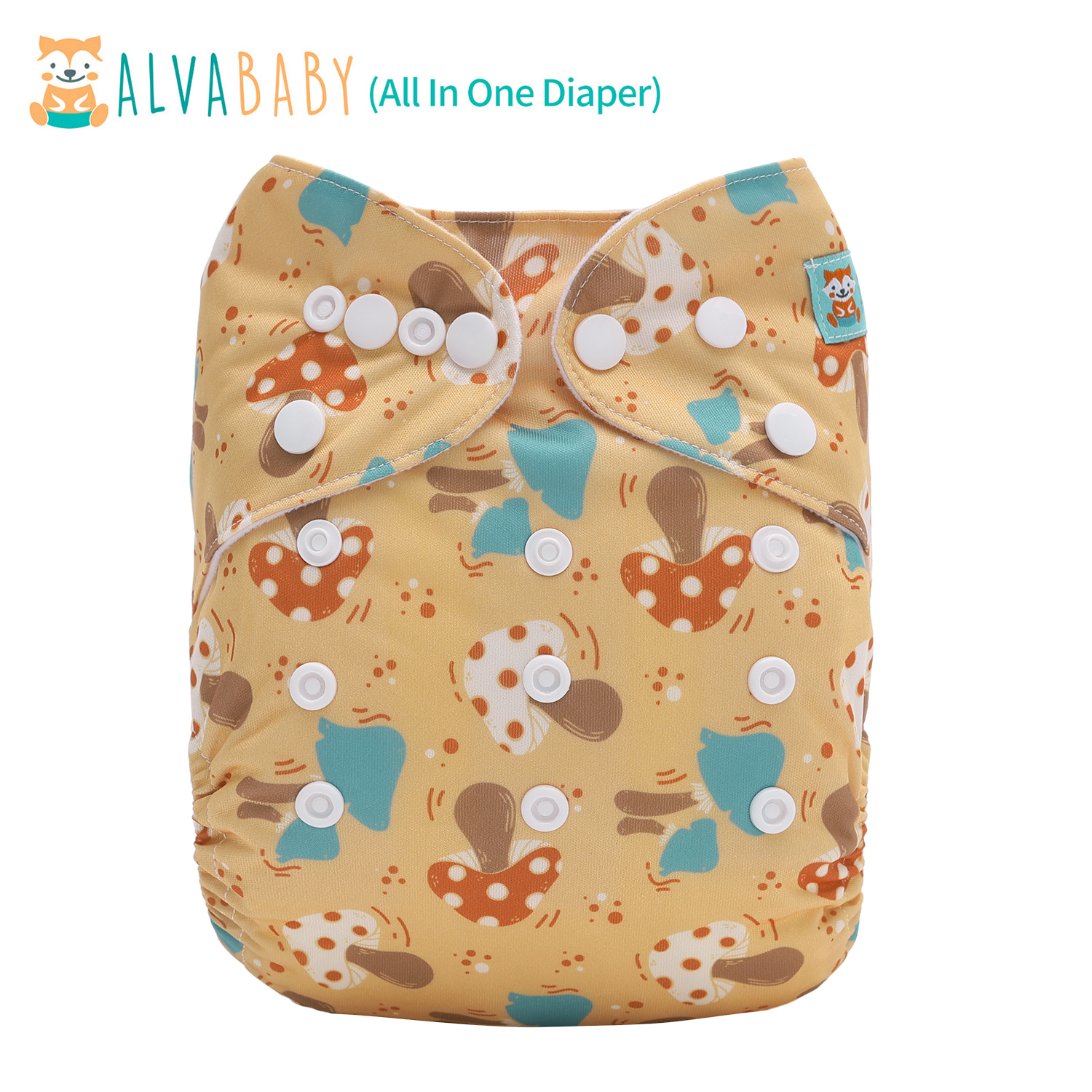 All-in-One Cloth Diapers | Reusable & Eco-Friendly Baby Diapers | ALVABABY