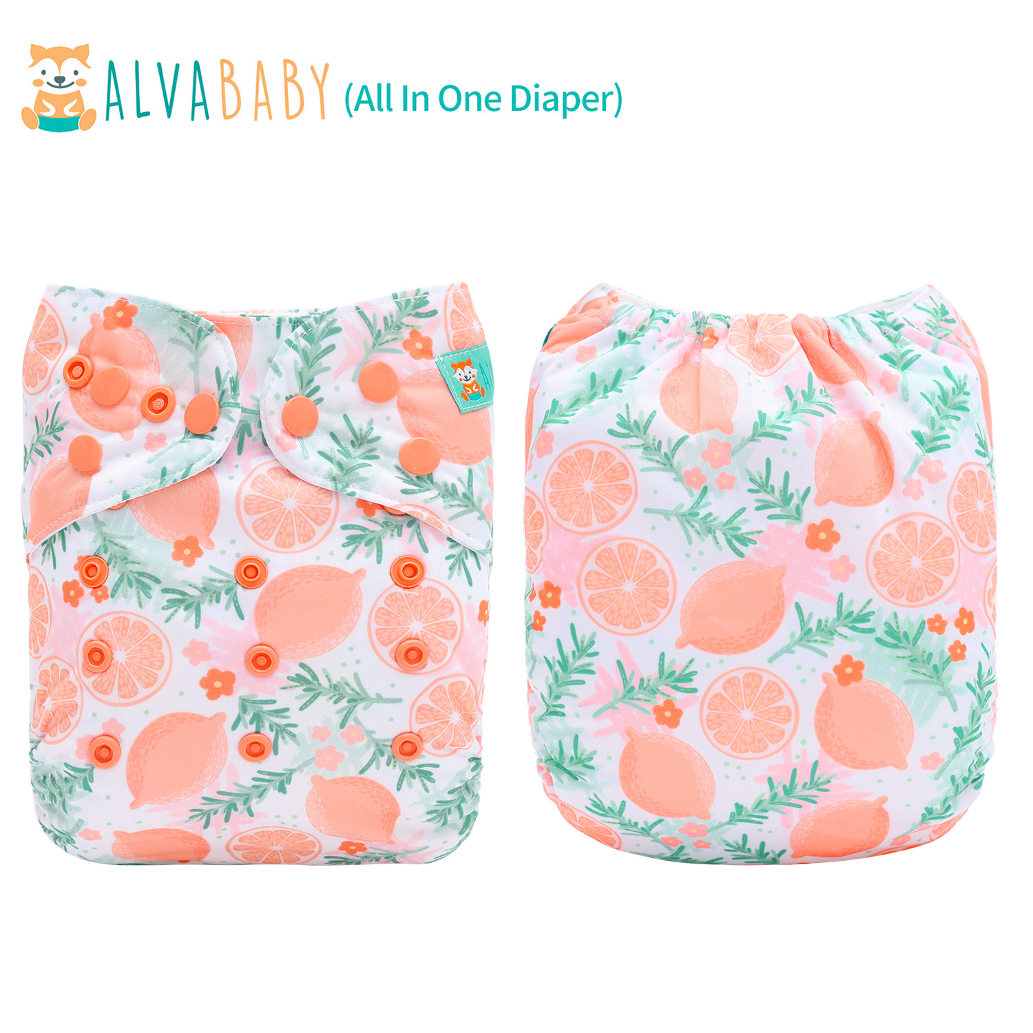 All-in-One Cloth Diapers | Reusable & Eco-Friendly Baby Diapers | ALVABABY