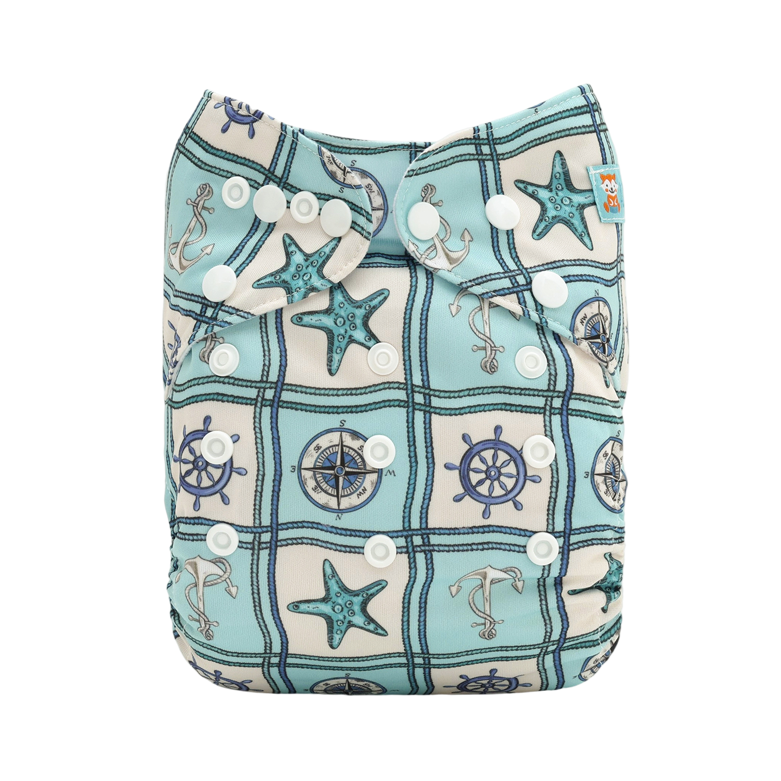 ALVABABY Print Cloth Diaper - One Size Adjustable Washable & Reusable ...