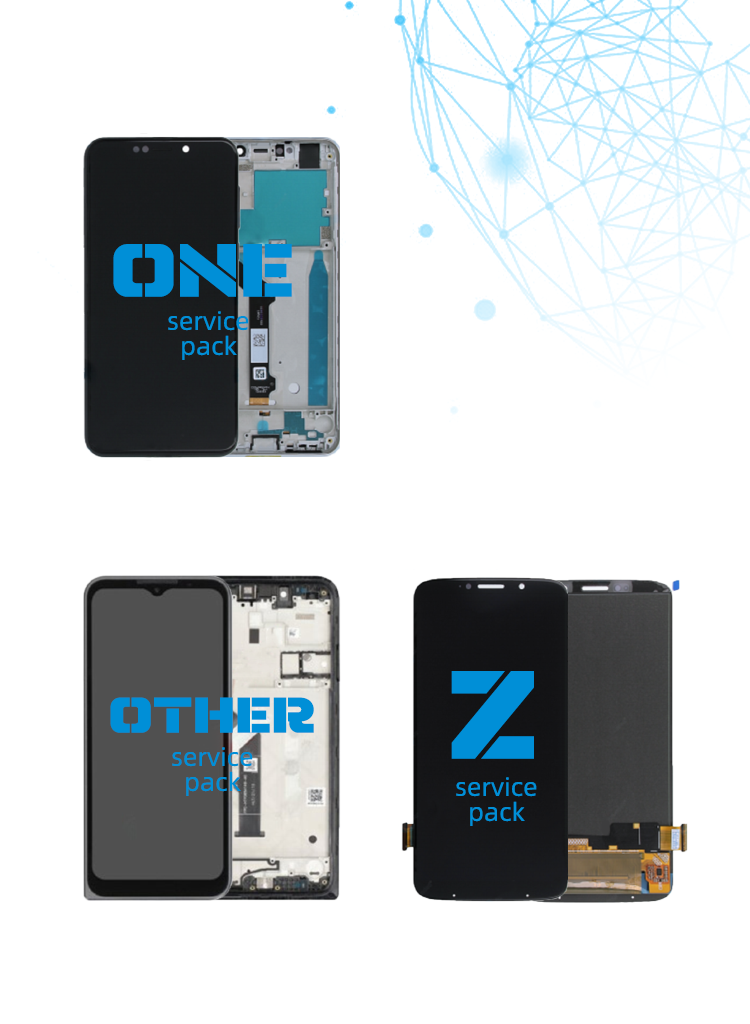 Motorola Moto E (XT2052 2020) Display unit complete blue 5D68C16621