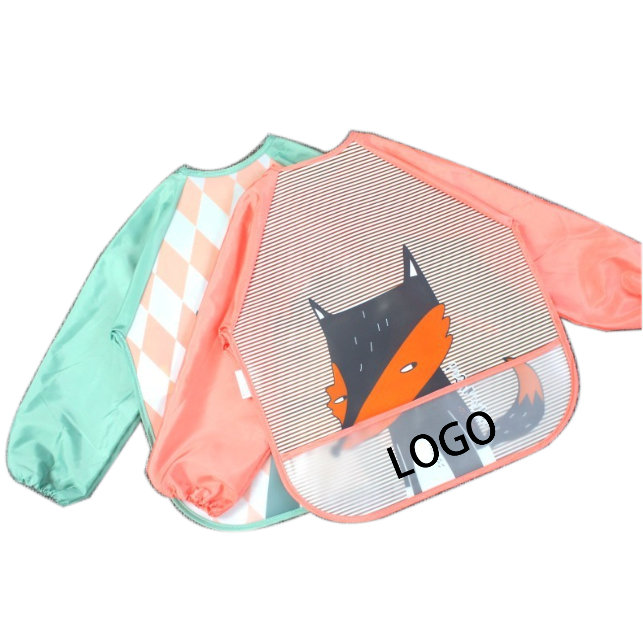 baby,kid full covering cloth,bibs with long sleeve,waterproof bibs,bibs ...