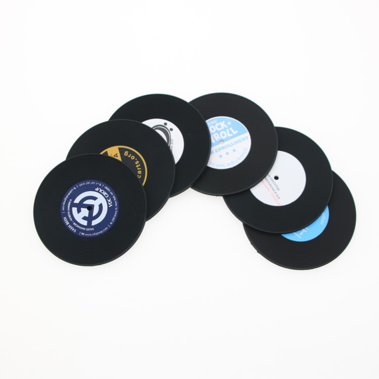 retro CD cosater,vinyl record coaster,drink coaster,reusable,heat ...