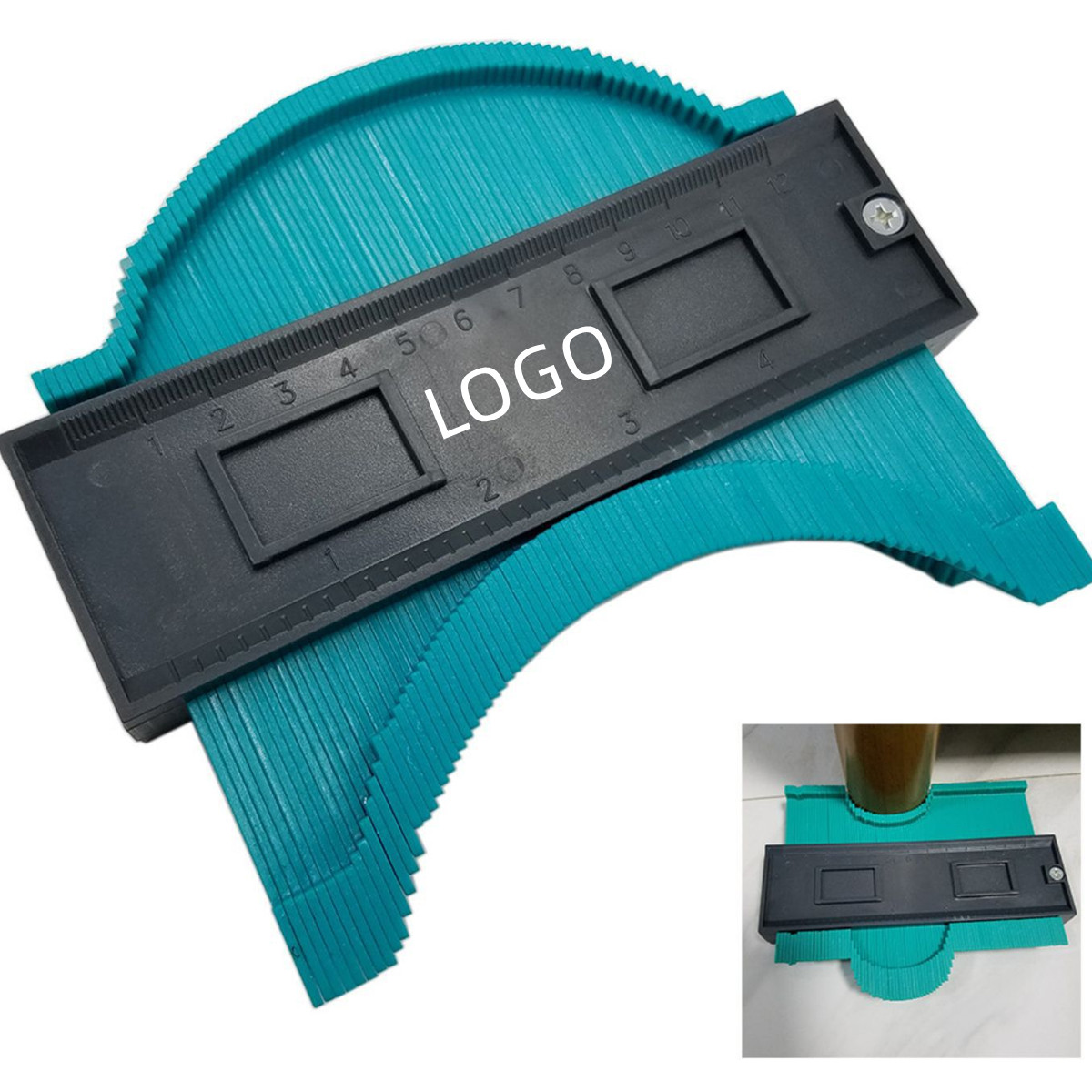 contour gauge,profile tool,irregular shape duplicator,woodworking ...