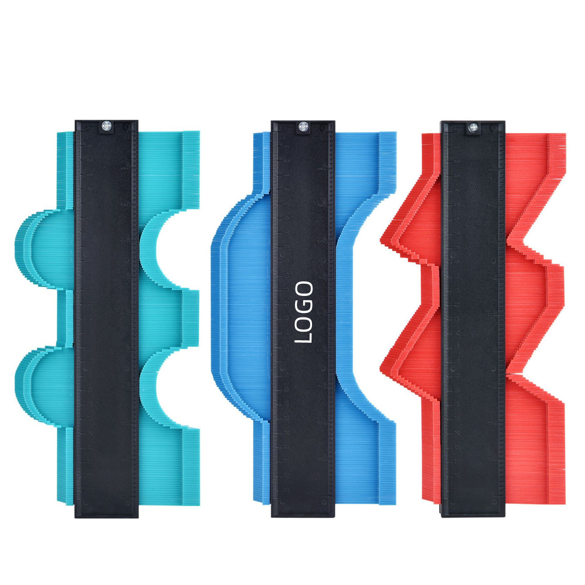 contour gauge,profile tool,irregular shape duplicator,woodworking ...