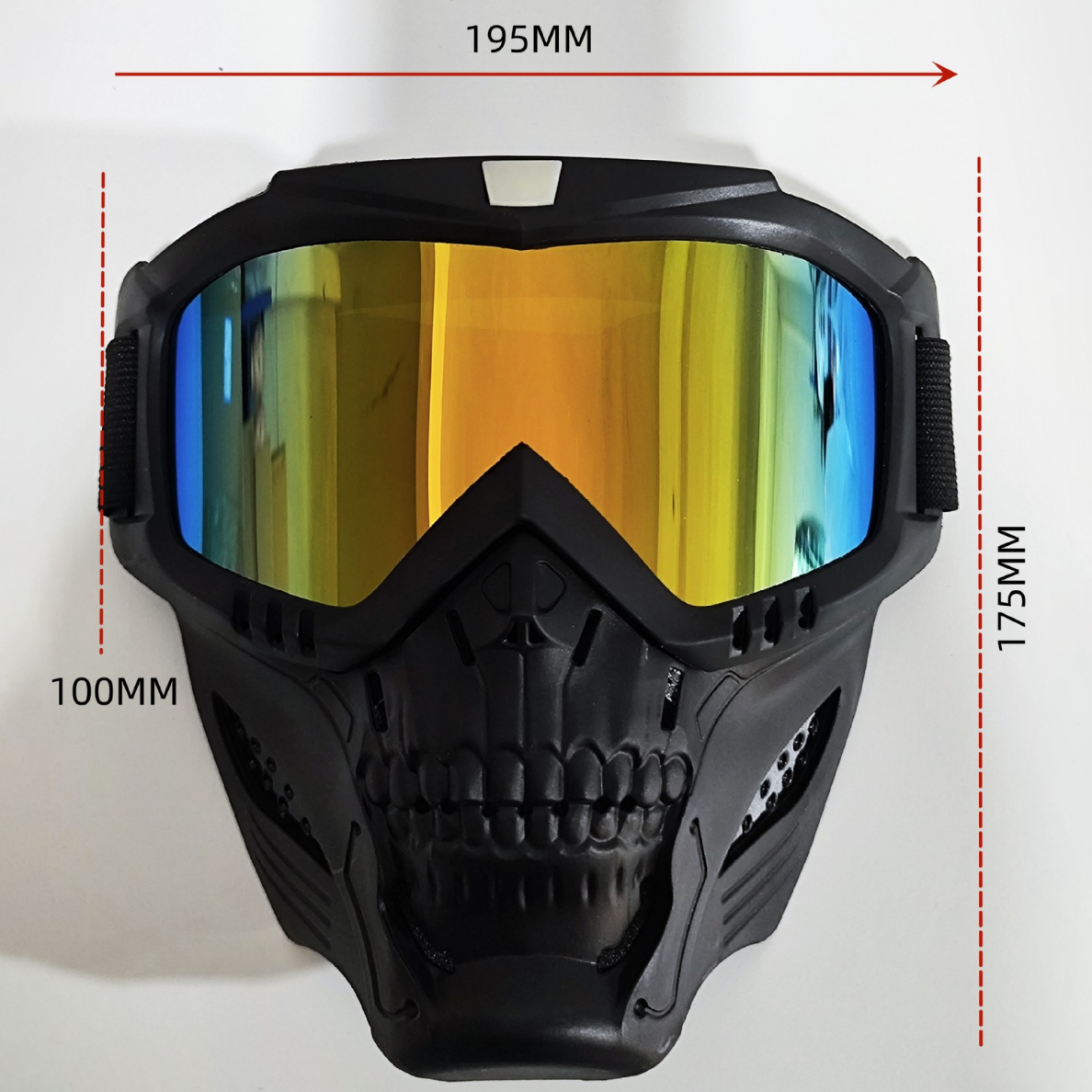 protective glasses with mask,detachable goggle,adjustable mask,face ...