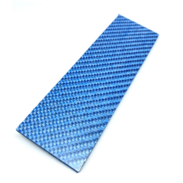 Blue 3K Twill Full Woven Fiberglass