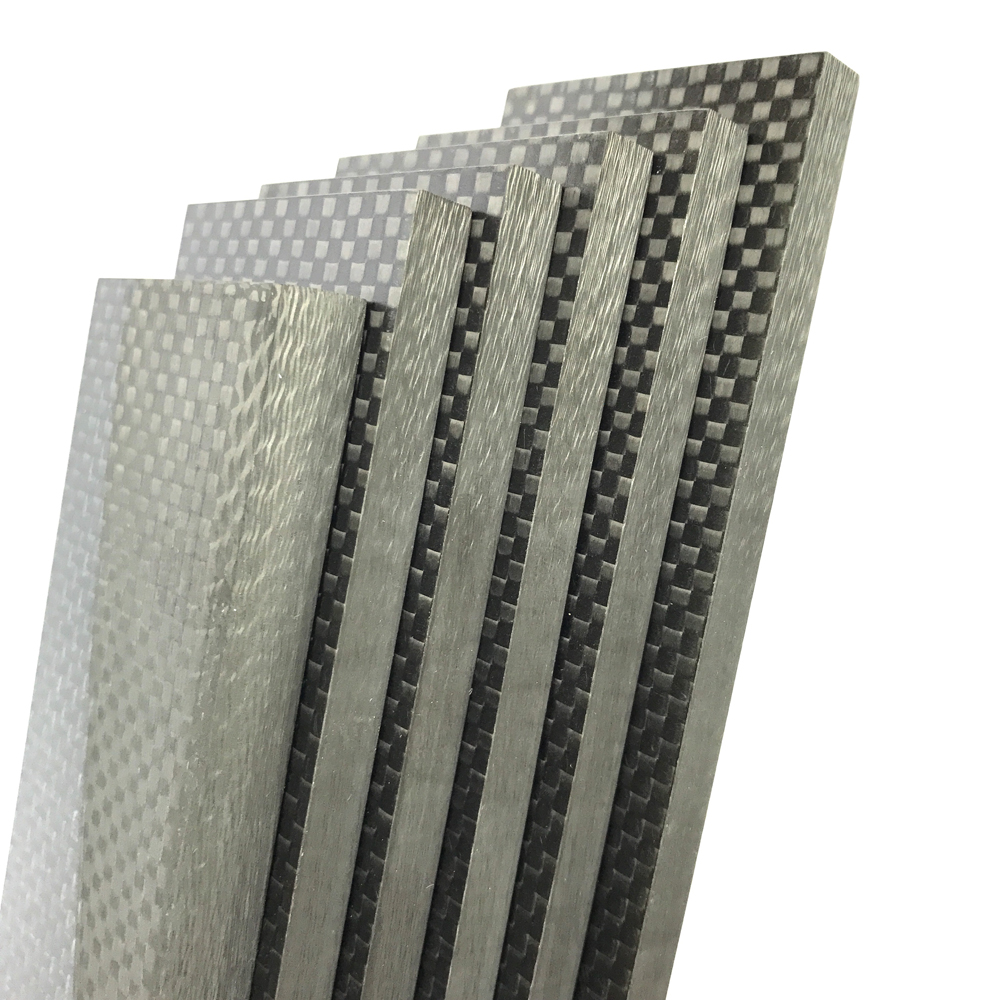 3K Twill Woven Carbon Fiber knife Scales