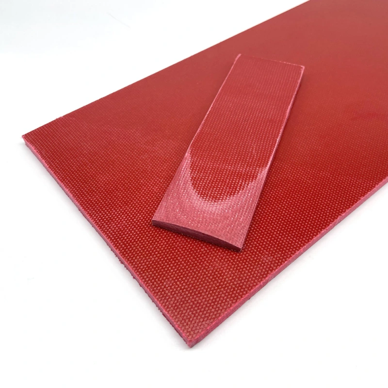 Coarse Weave Red Canvas Micarta Scales/Sheets - Micarta Knife Handle ...
