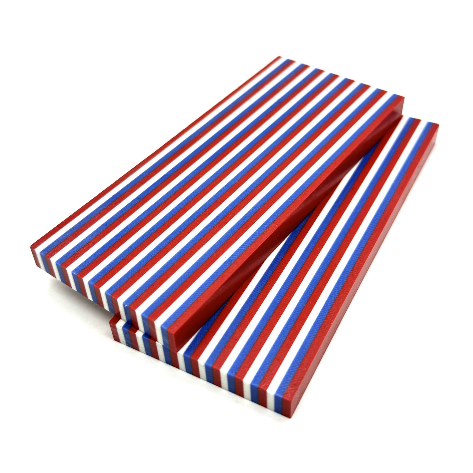 Multi color stripes G10 Knife Scales - Knife Handle Making Material