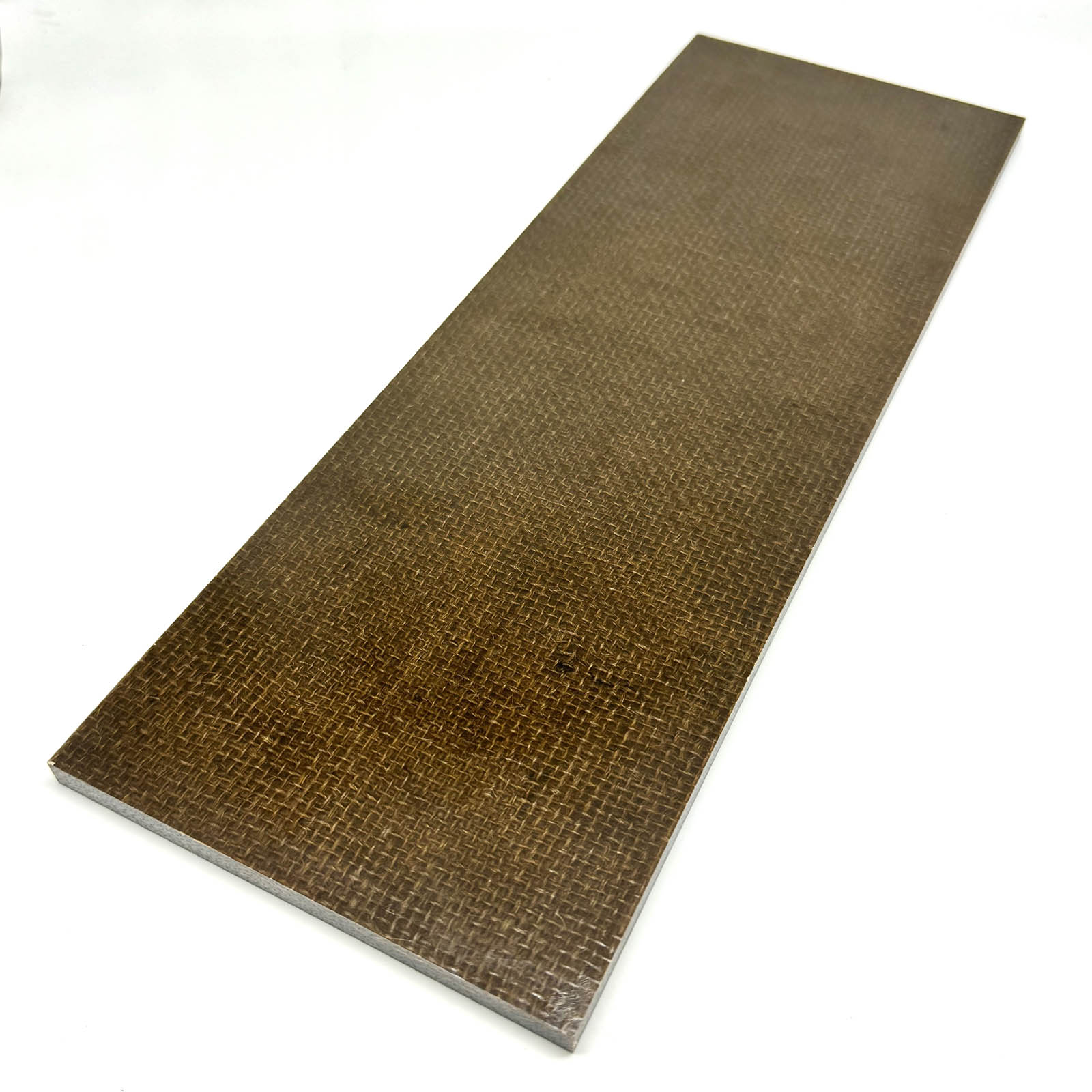 Brown Burlap Micarta knife Scales/Sheets - Micarta Knife Handle Material