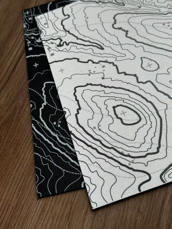 Kydex Sheet - Contour line Pattern