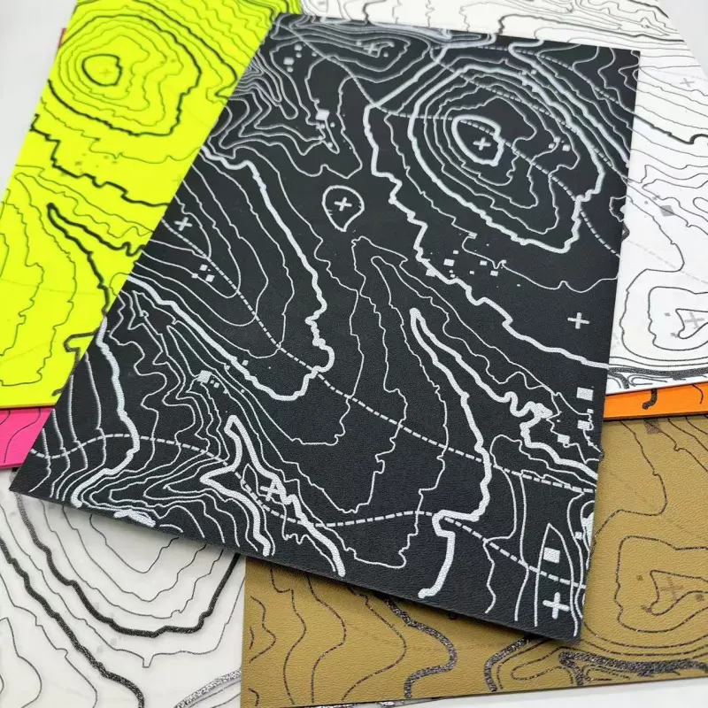 Kydex Sheet - Contour line Pattern