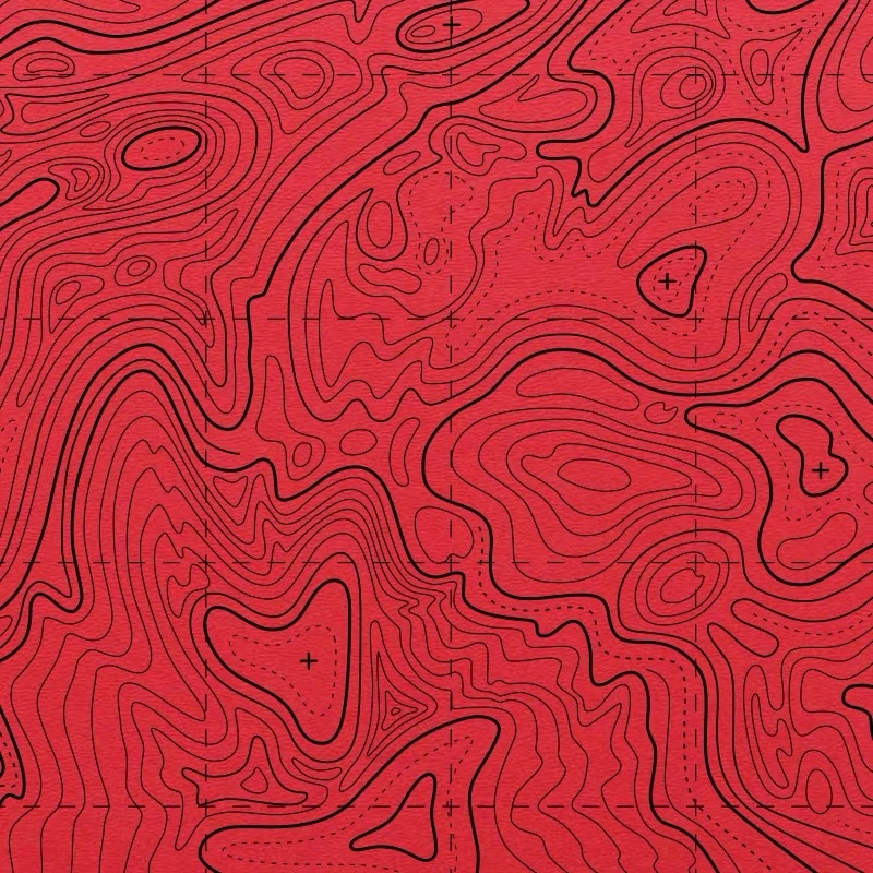 Kydex Sheet - Contour Line Pattern B