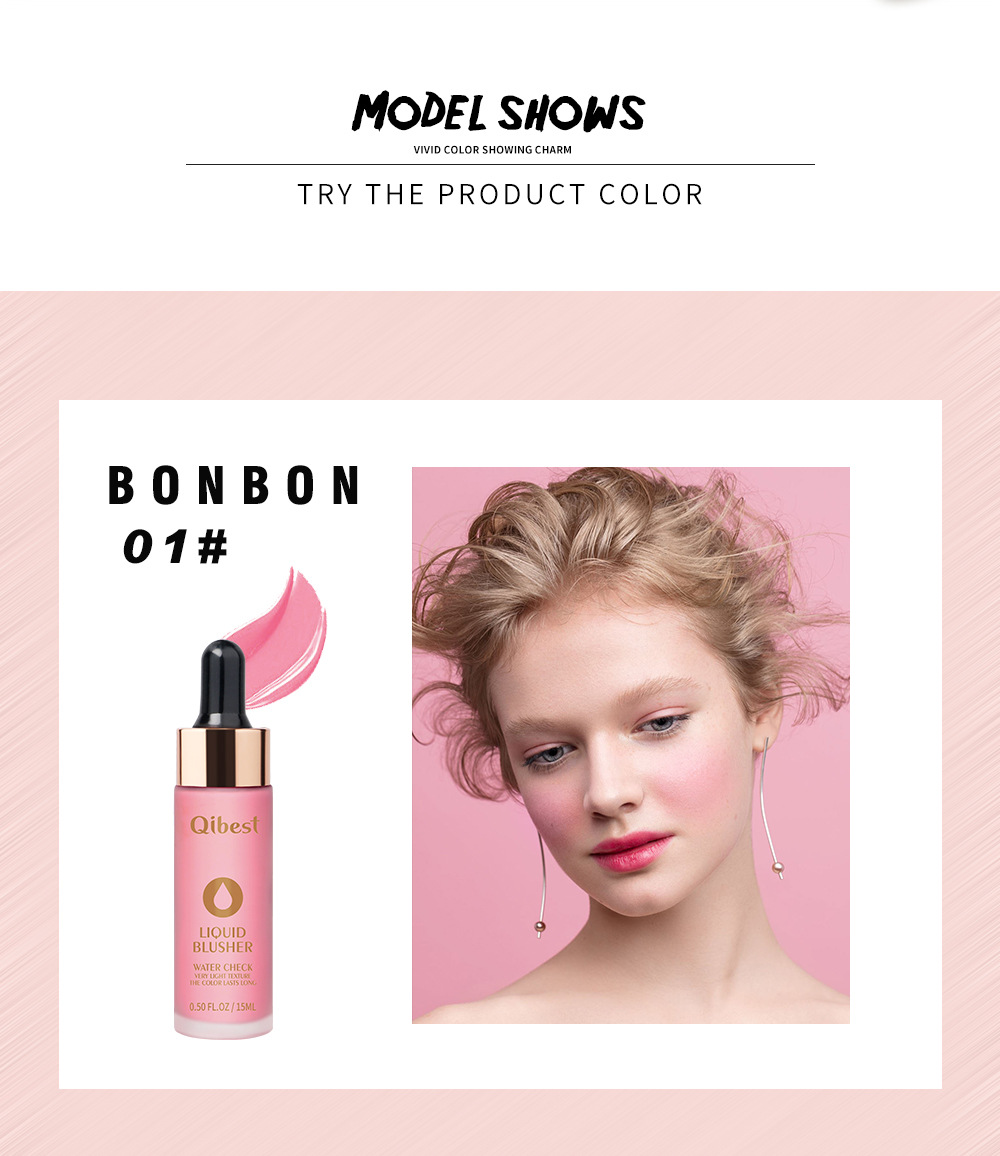 Matte Liquid Blush Makeup Lightweight, Velvet Mousse Texture ...