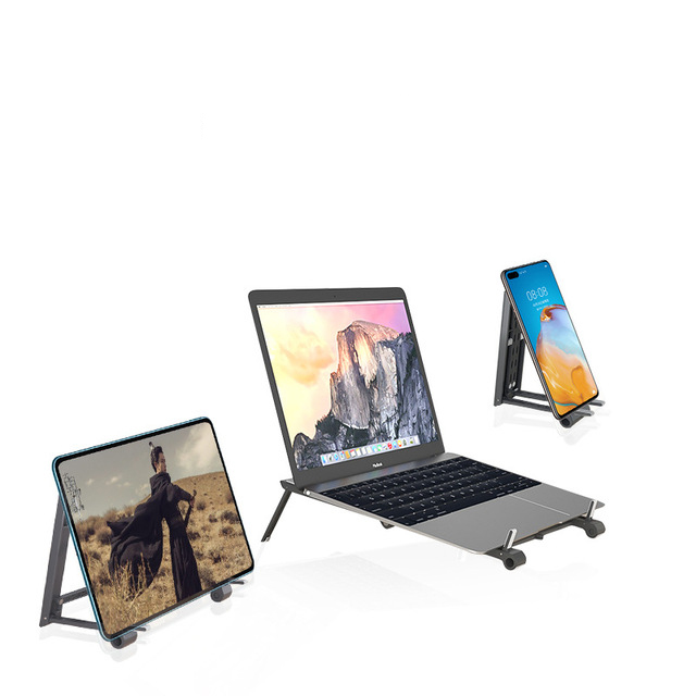 Laptop Stand Computer Lift stand Folding 3 in 1 Multifunctional Stand ...