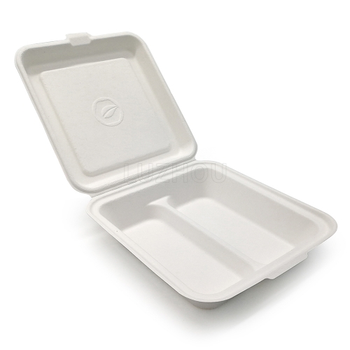 Biodegradable Fast Food Boxes White | Luzhou Pack
