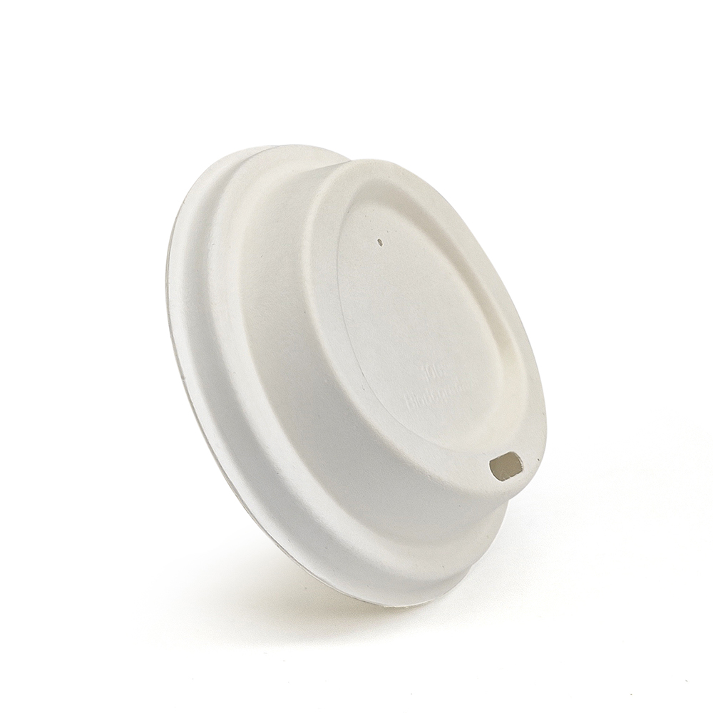 Biodegradable Coffee Lids Bagasse | Luzhou Pack