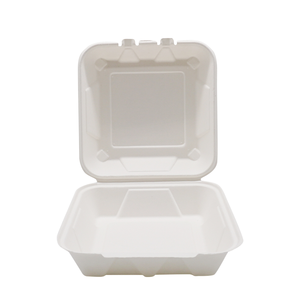 Eco Hinged Food Container for Takeout | Luzhou Pack