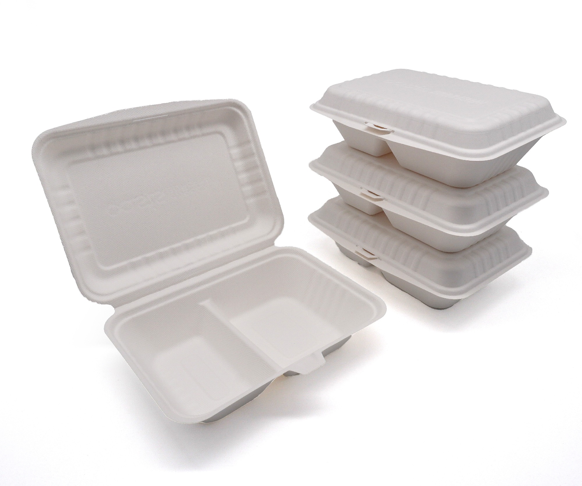 Eco Disposable Clamshell Take Out Containers | Luzhou Pack