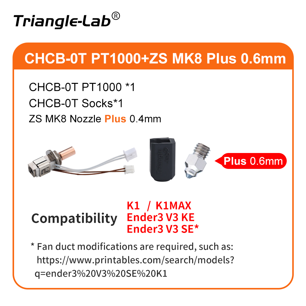 PT1000 CHCB-OT Hotend
