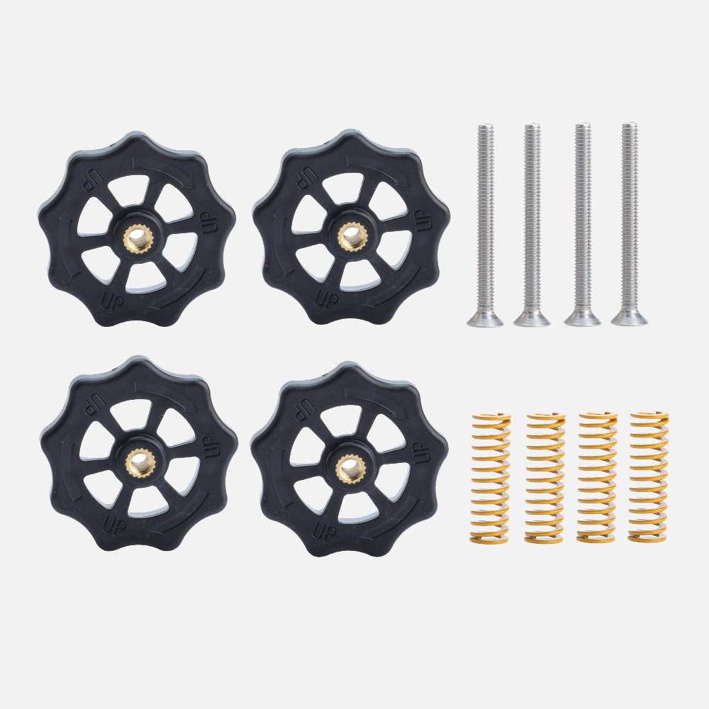 M4 Screws Nuts Heat Bed Leveling Spring Knob Parts