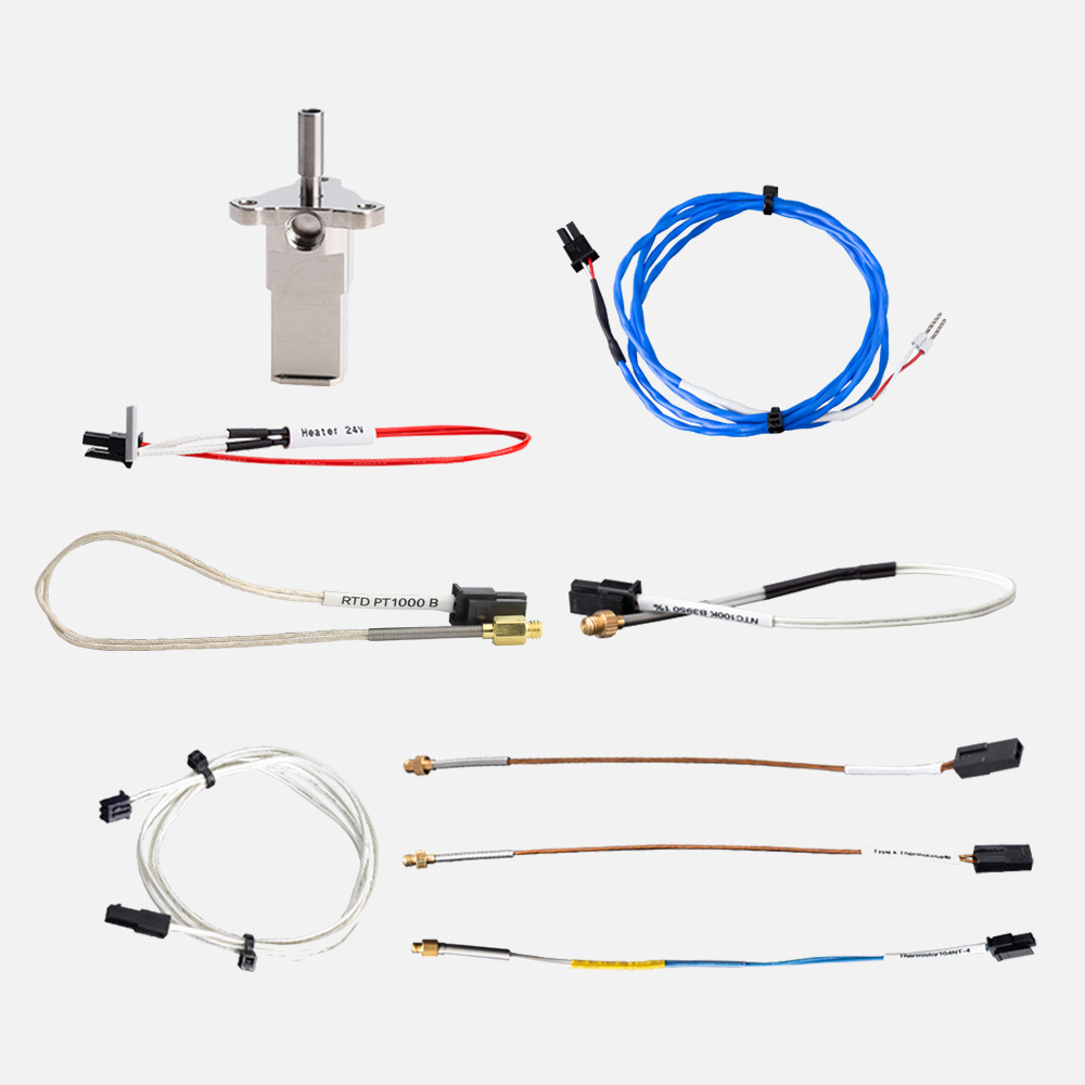 Rapido V2.0 Heater cartridges thermistor Heatblock