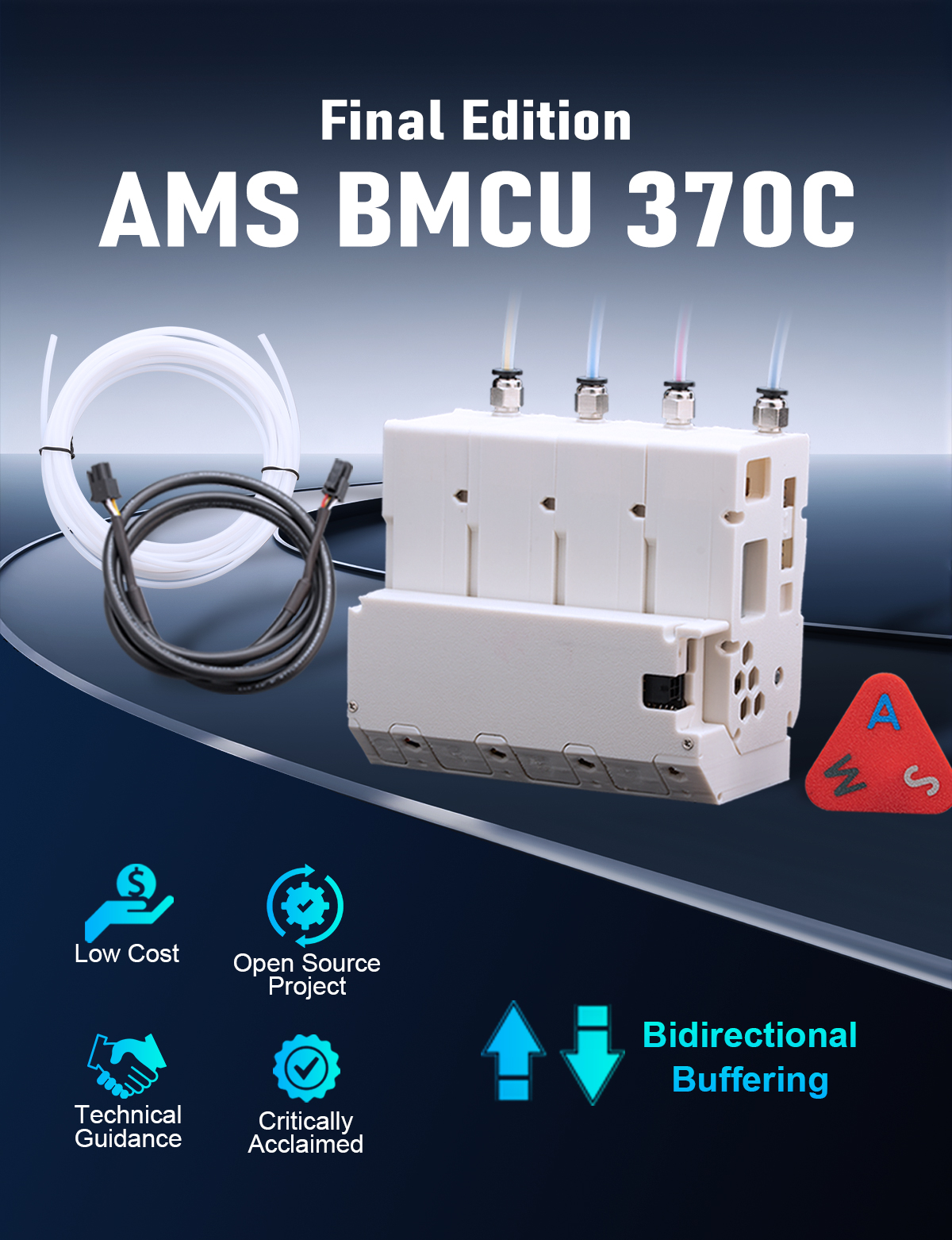 BMCU Final Edition ams / AMS lite / BMCU 370C / BMCU bambu lab AMS FOR ...