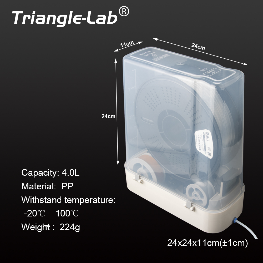 ERCF V2 4L dry box Enraged Rabbit Filamentalist Passive Rewinder