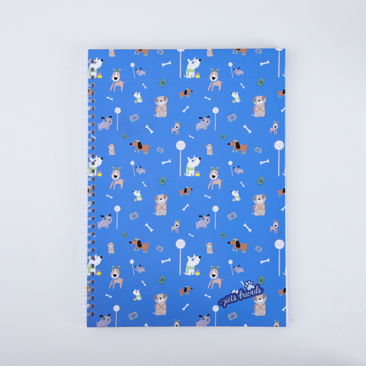 Soft Spiral Hard Cover A4 notebook,Notebook