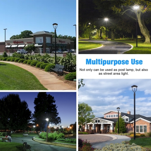 LED Pole Mounted Light | 5 Years Warranty | US&CA Free Shipping