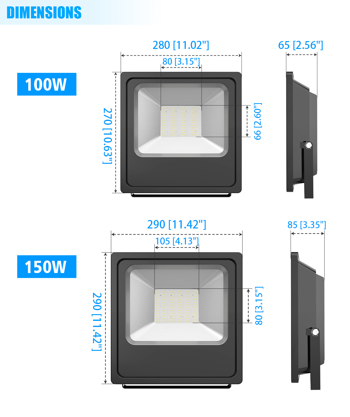led flood light | 5 Years Warranty | US&CA Free Shipping