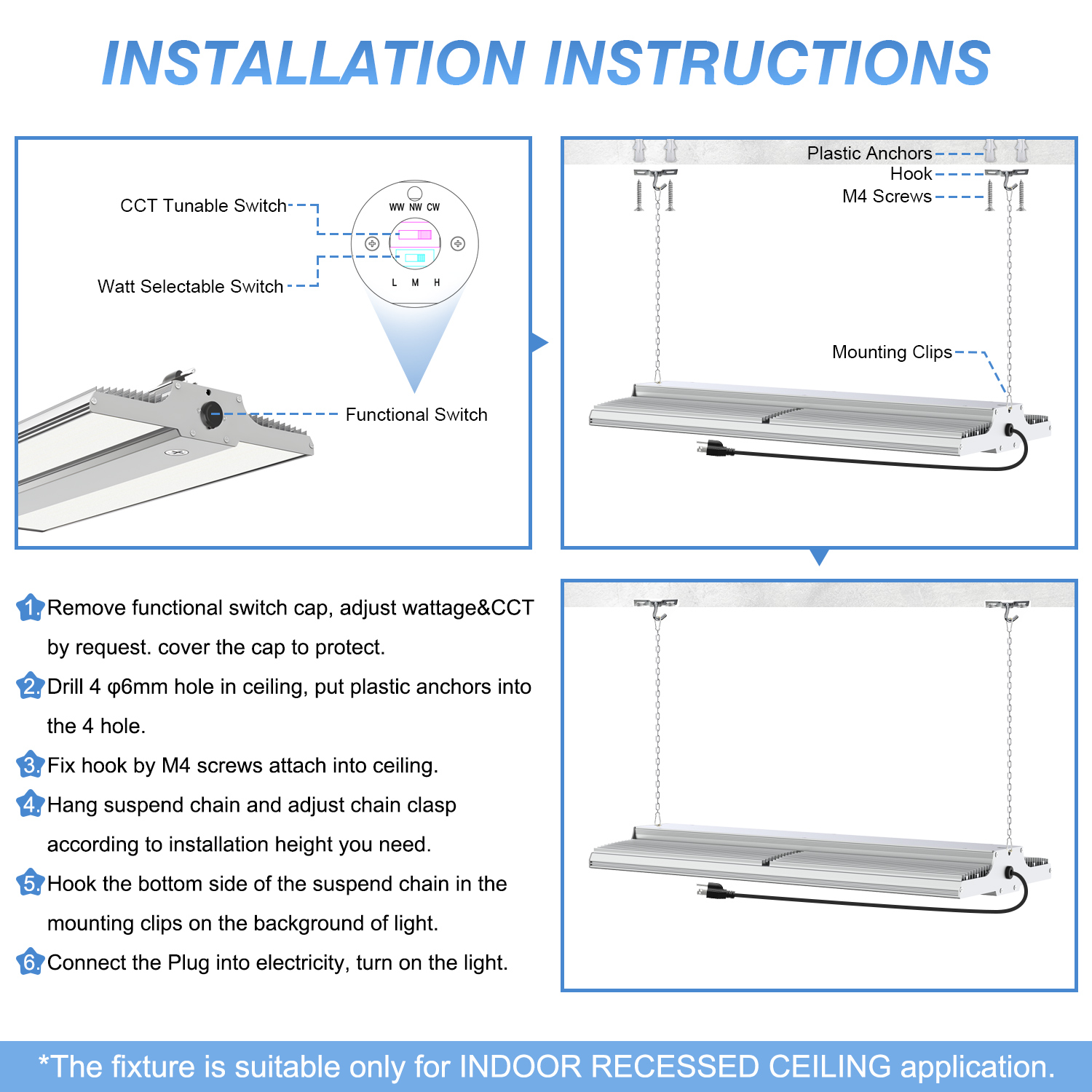 LED Linear High Bay Light