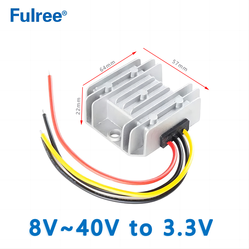 Input DC 12V 24V(8V~40V) to Output dc 3.3V 6A 10A DC to DC Converter