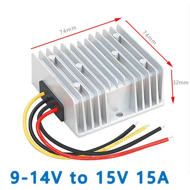 Input DC 12V ( 9-14V) to Output DC 15V 5A 10A 15A 20A DC to DC converter