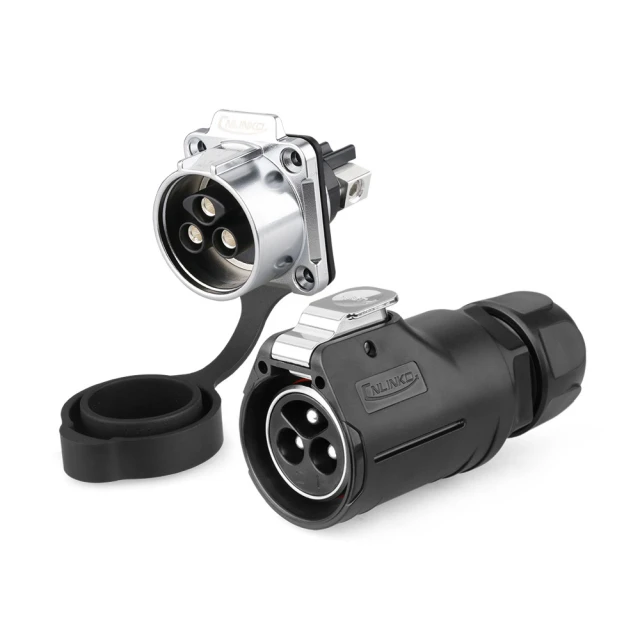 CNLINKO 3 pin male female Industry application power waterproof ...