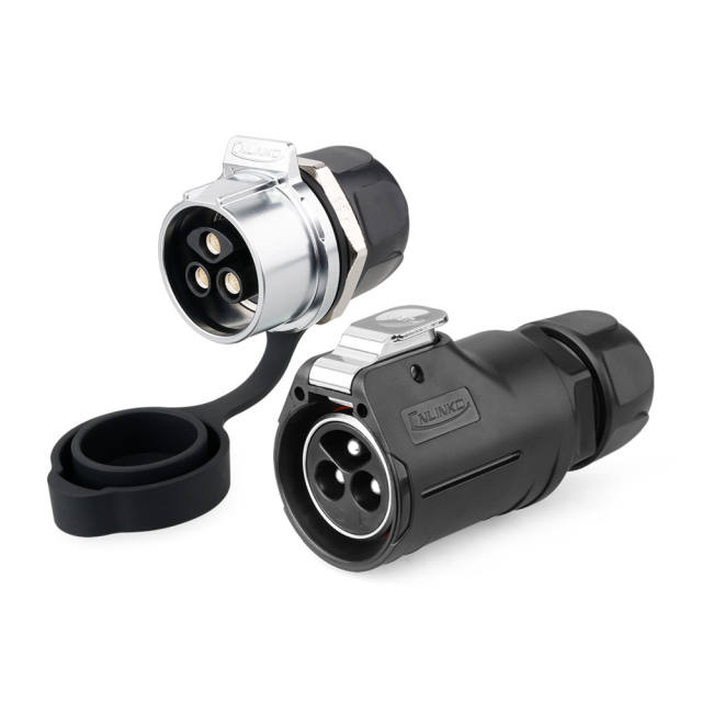 CNLINKO 3 pin male female Industry application power waterproof ...