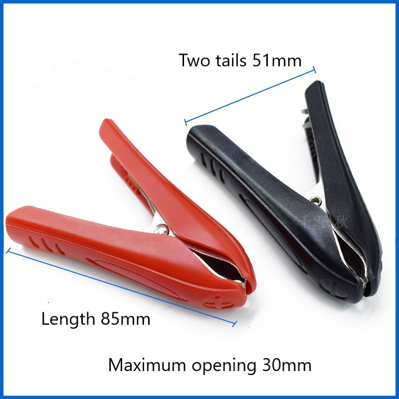 Hitch iron pure nickel car battery clamps hitch wire clamps crocodile ...