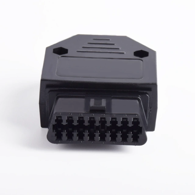 Automotive OBD2 16Pin female connector OBD plug+shell+terminal+screw