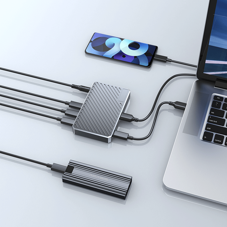 USB4 Thunderbolt 3 HUB 4-in-1 40Gbps hub
