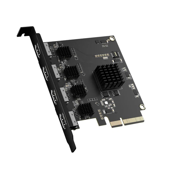 4K 60Hz PCI Express HDMI 2.0 采集卡- 适用于台式机的 PCIe x4 视频采集设备