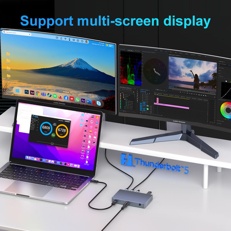 Purplelec PEC-TX007: Thunderbolt 5 Hub