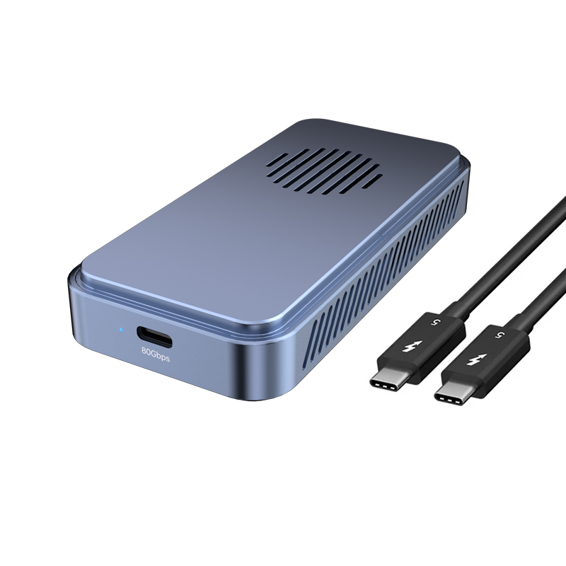80Gbps Thunderbolt 5 SSD enclosure