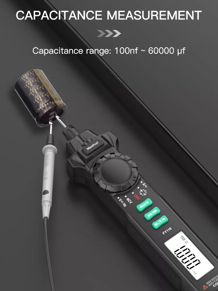 Digital Multimeter Non-Contact AC Voltage Detector Breakpoint Finder ...