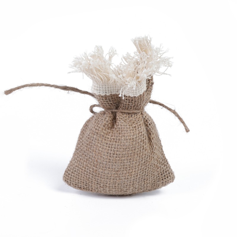 JUTE BAG ZJNC326A,JUTE DRAWSTRING BAG