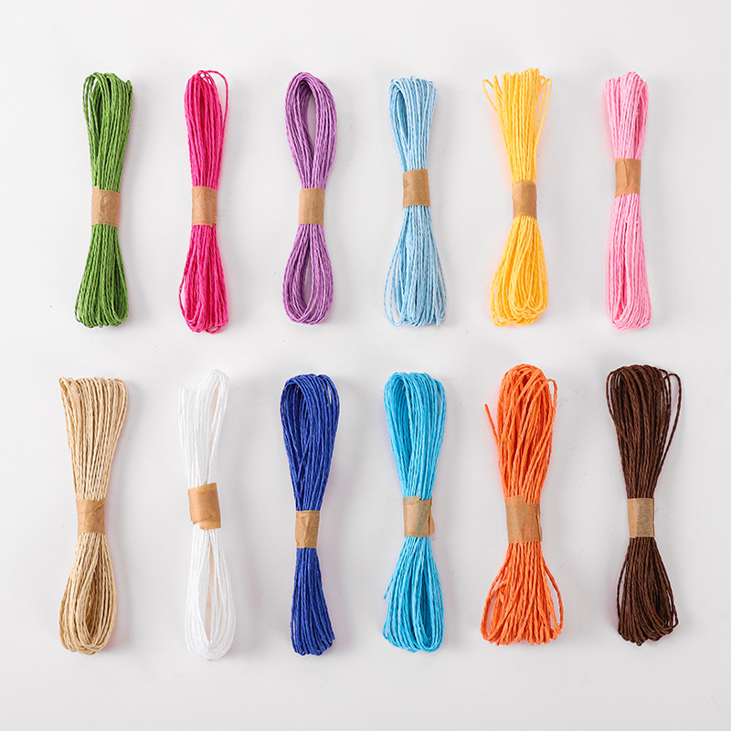 RAFFIA WITH COLOR ZJNC204B,RAFFIA/GRASS ROPE
