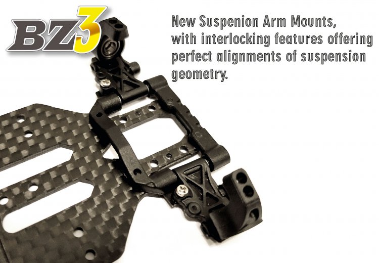 Atomic BZ3 1/28 Belt Drive 4WD Touring Car Chassis Kit BZ3-KIT