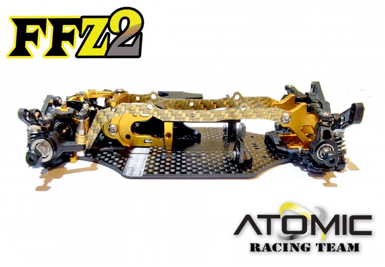 Atomic 1/28 FFZ V2 FWD Pro Chassis Kit Model: FFZV2-KIT