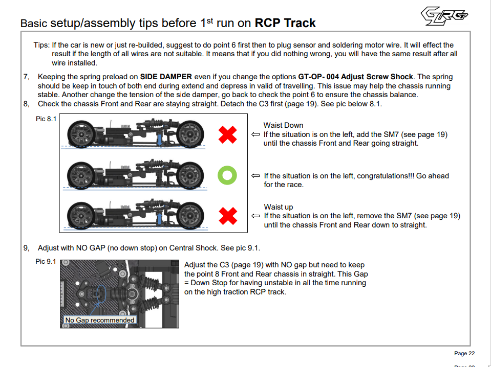 GL racing GLR-GT 1/28 RWD Chassis - W/O RX GL-GT-001-KSET (MINI-Z)