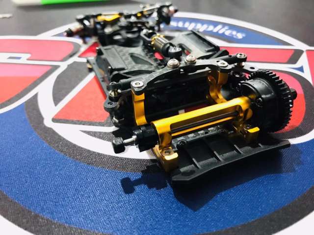 ATOMIC MRZ RWD PAN CAR CHASSIS KIT (NO ELECTRONIC)