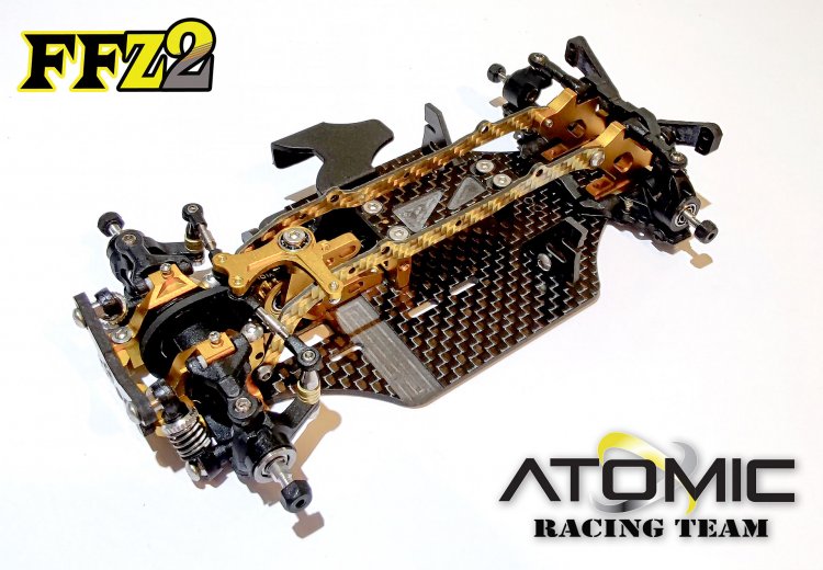 Atomic 1/28 FFZ V2 FWD Pro Chassis Kit Model: FFZV2-KIT